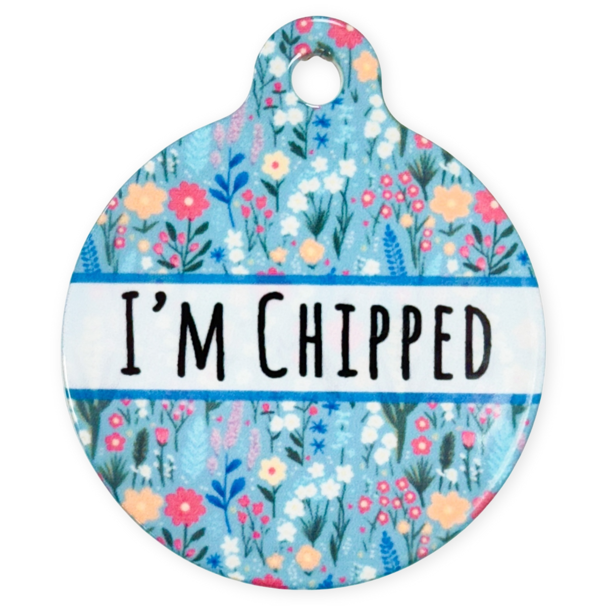ID Tag - Whimsical Wildflowers – Pawsome Paws Boutique