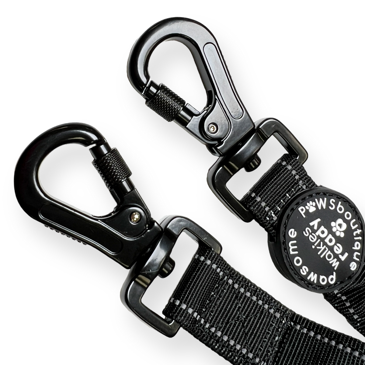 Handsfree Lead Addition - Walkies Ready® Black – Pawsome Paws Boutique