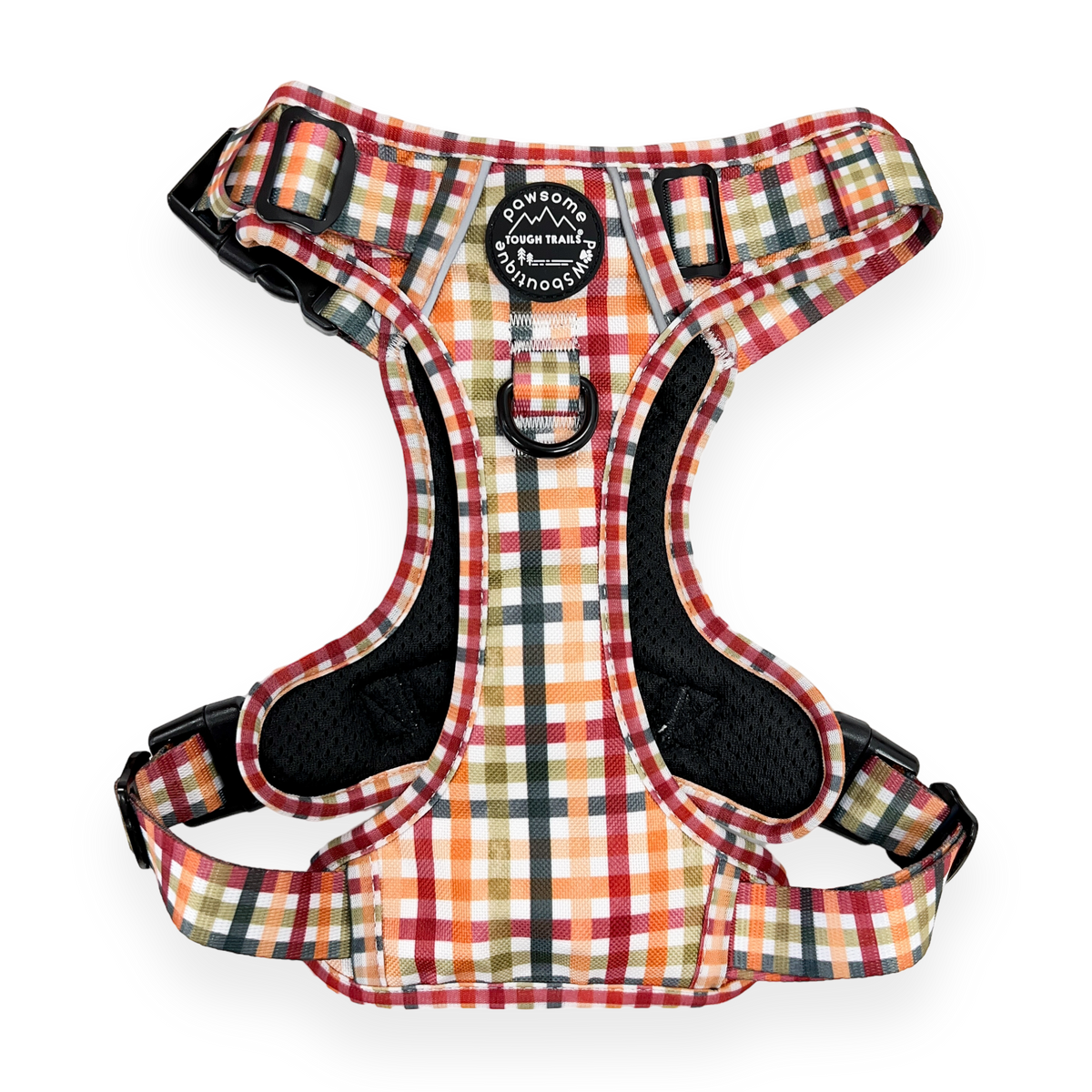 Tough Trails™ Harness - Plaid Pup – Pawsome Paws Boutique
