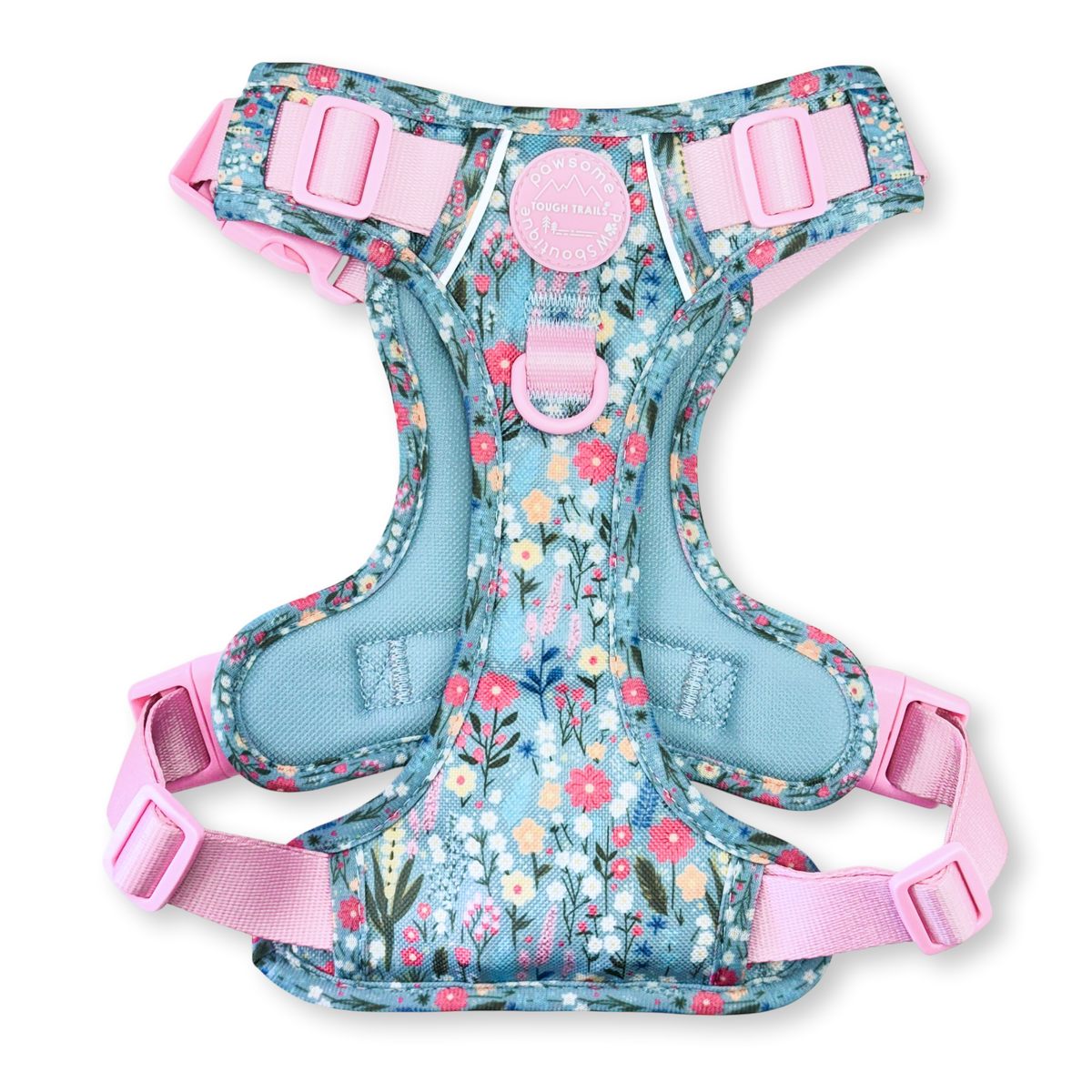 Tough Trails™ Harness - Whimsical Wildflowers – Pawsome Paws Boutique