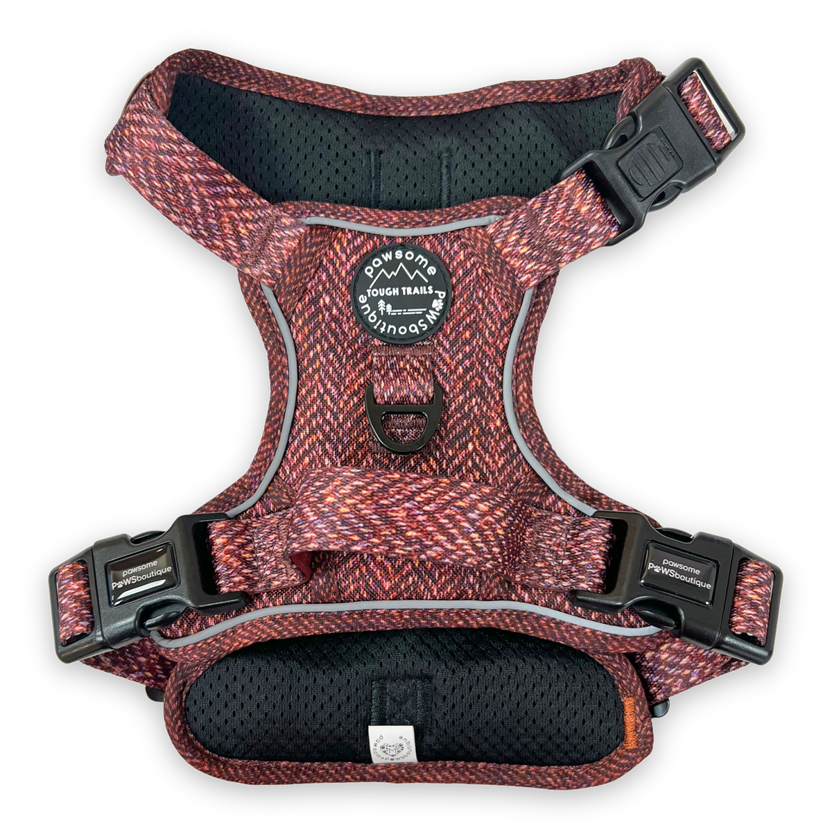 Tough Trails™ Harness - Country Burgundy – Pawsome Paws Boutique