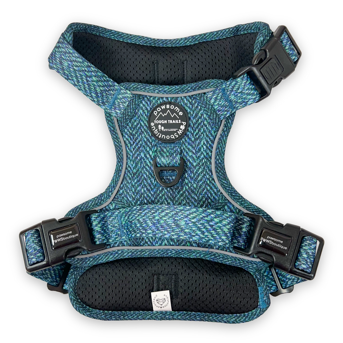 Tough Trails™ Harness - Country Teal – Pawsome Paws Boutique